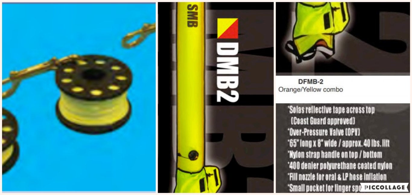 DMB package with 100-ft spool | Tri-Star Scuba