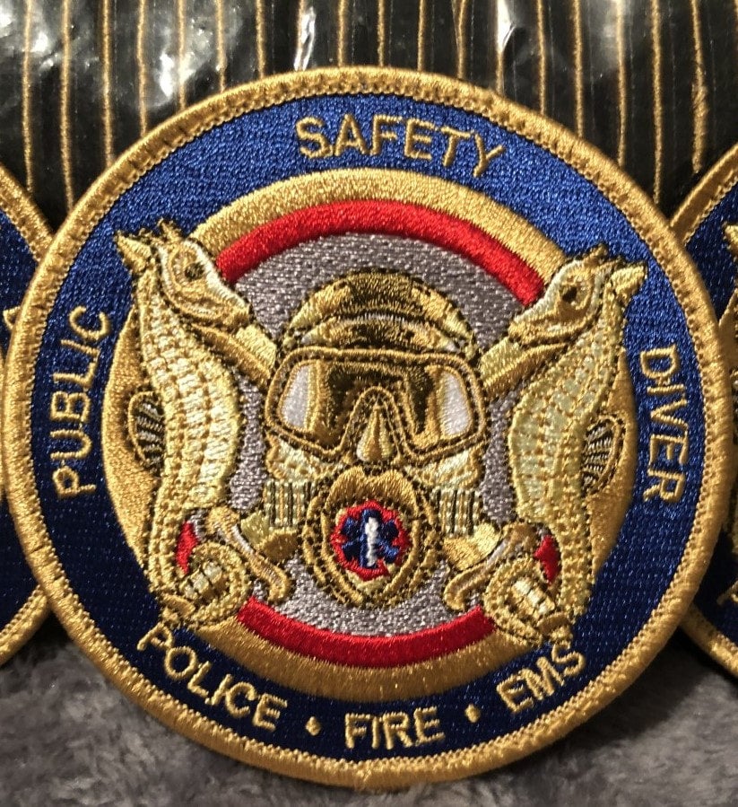PSD Patch, public safety diver patch, public safety diver | Tri-Star Scuba